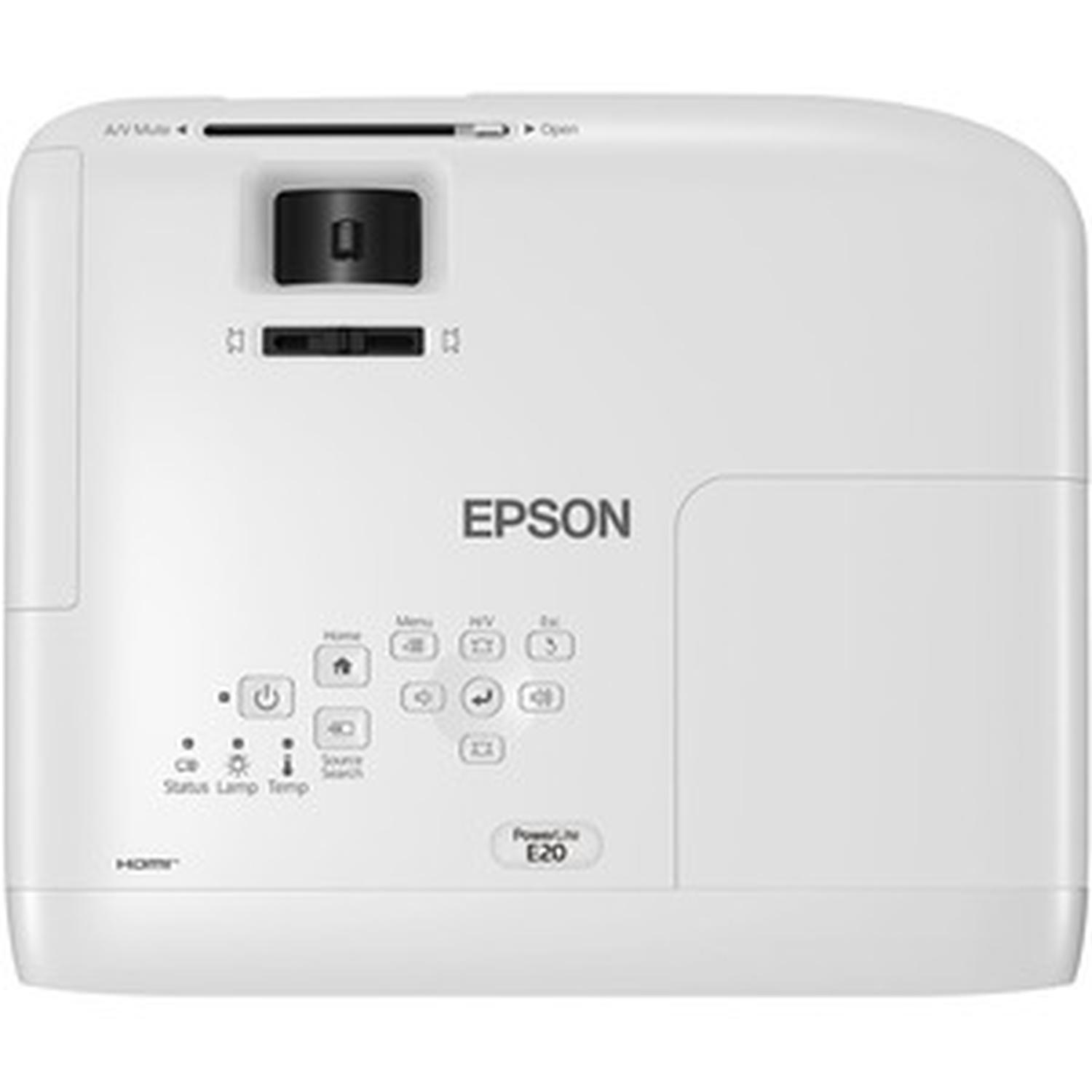 EPSON POWERLITE E20 3LCD CLASSROOM PROJECTOR - ZENTECH - Support ...